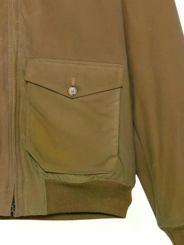 BARACUTA G9 Waxed Bomber Jacket