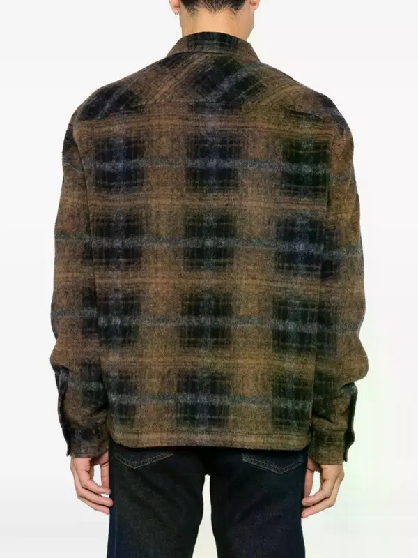 Barbour Check-pattern Zip-up Jacket