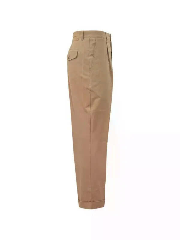 AMI Paris Cotton-carrot-oversized Trousers