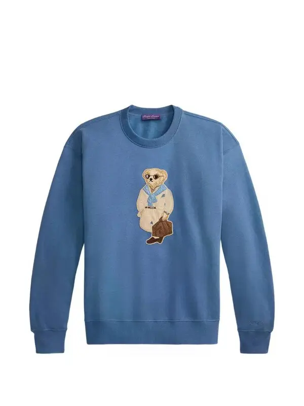 Ralph Lauren Purple Label Polo Bear Patch Sweatshirt