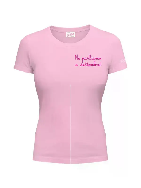 MC2 SAINT BARTH Esme" Chest Lettering T-shirt