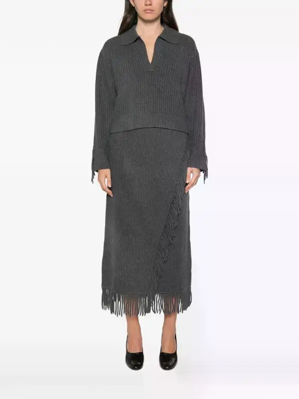 Simkhai Natalia Fringe-trimmed Sweater