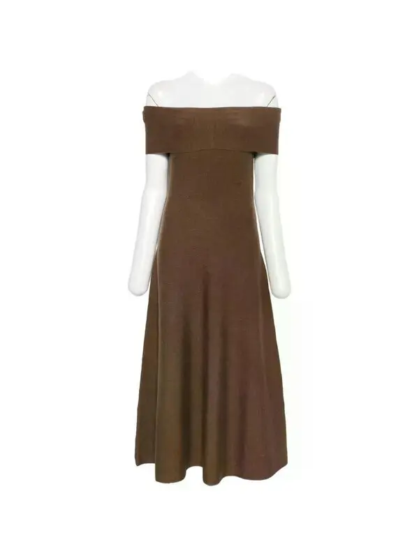 Simkhai Camilla Off-shoulder Midi Dress