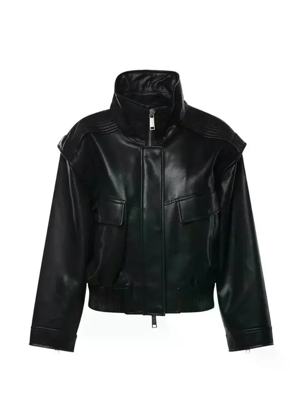 SELF-PORTRAIT Panelled High-neck Jacket