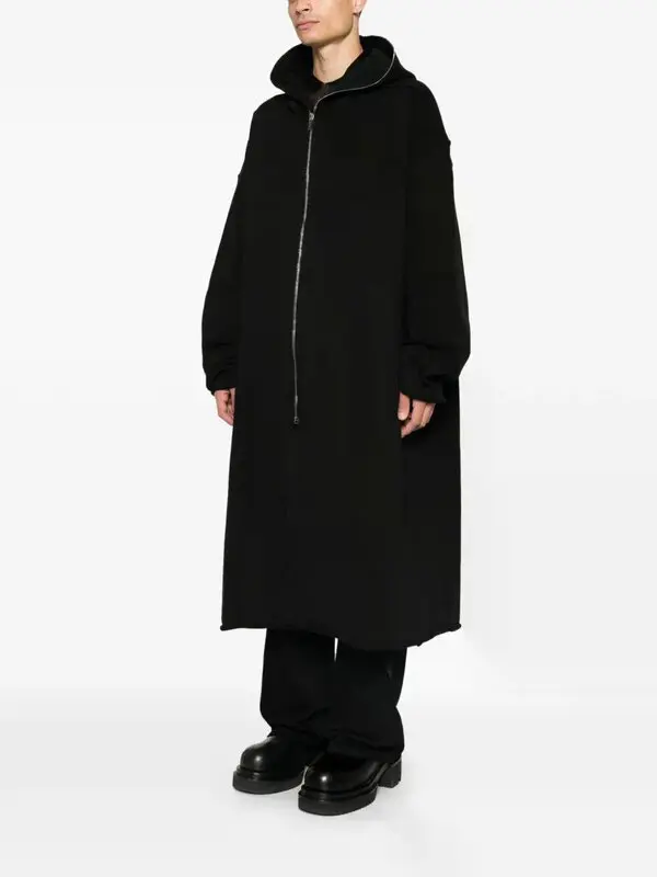 Rick Owens Zip-up Hooded Jacket