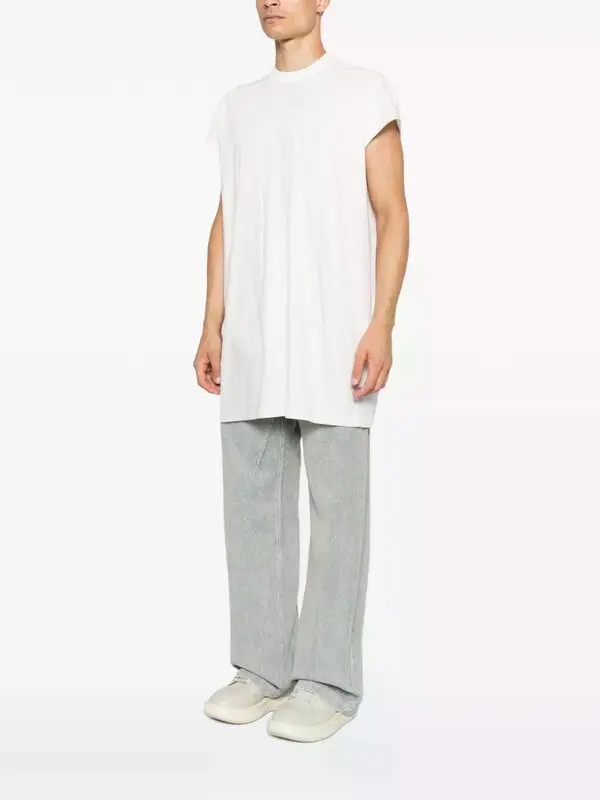 Rick Owens Tower Jumbo Ss T-shirt In Classic Cotton Jersey