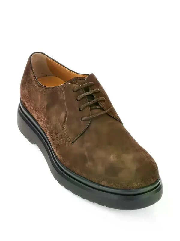 TOD'S Suede Lace-up Derby Shoes