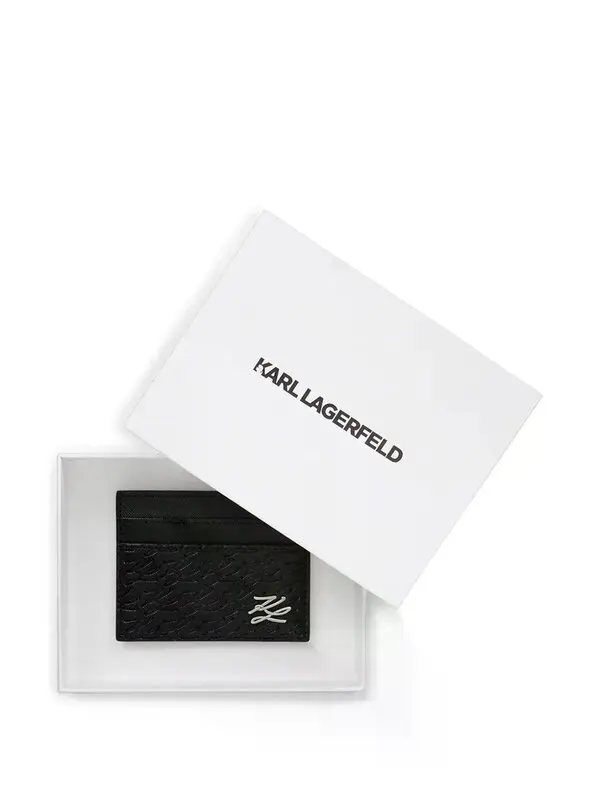 Karl Lagerfeld K/autograph Panel Card Holder