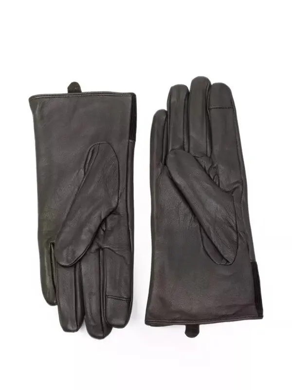 Barbour Corduroy-panel Leather Gloves