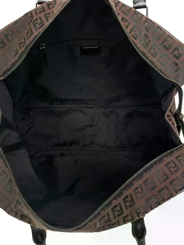 Fendi 2000-2010 Zucchino Canvas Business Bag