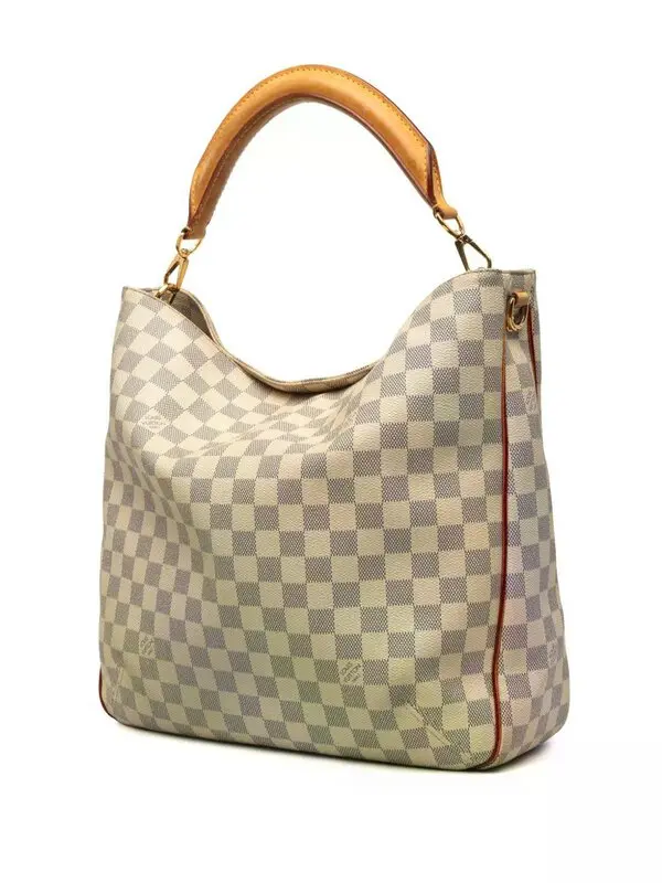 LOUIS VUITTON 2013 Damier Azur Soffi Satchel