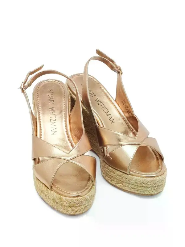 STUART WEITZMAN Crossover-strap Espadrille Sandals