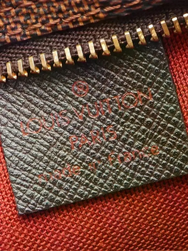 LOUIS VUITTON Damier Ebene Trousee Pochette Handbag