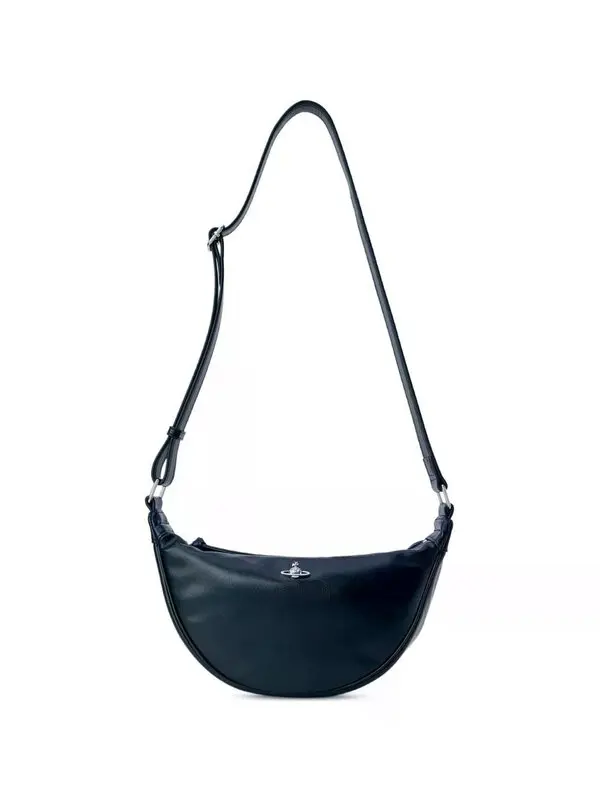 VIVIENNE WESTWOOD Lacey Orb Half-moon Shoulder Bag