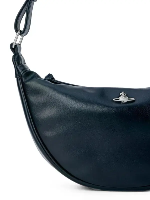 VIVIENNE WESTWOOD Lacey Orb Half-moon Shoulder Bag