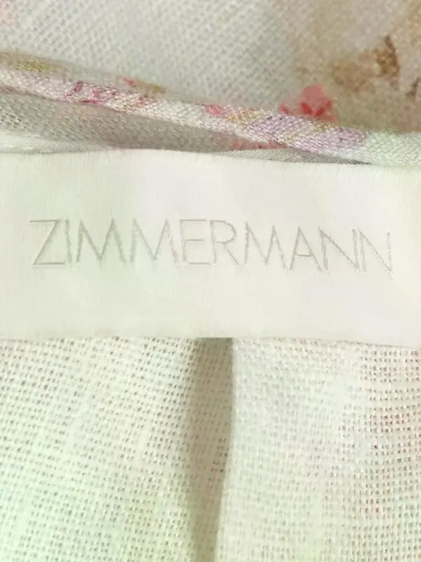 Zimmermann Halliday Floral-print Maxi Dress