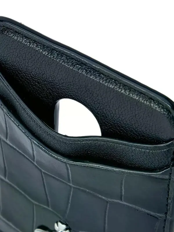 VIVIENNE WESTWOOD Croc-embossed Orb Card Holder