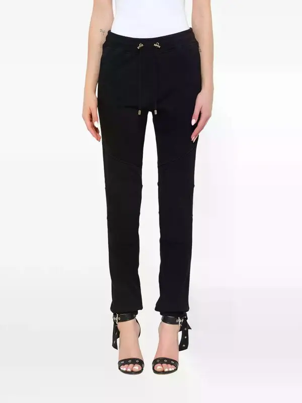 Balmain Piping Track Pants - Black