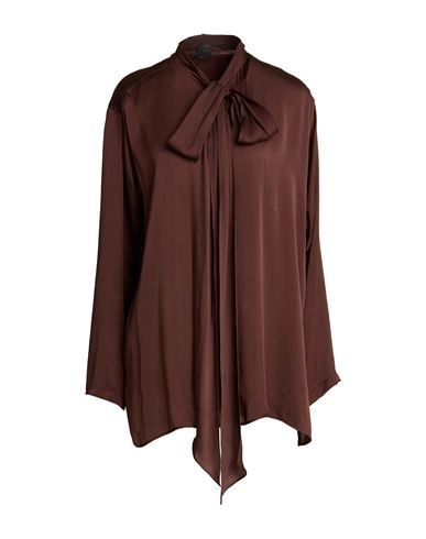 Aspesi Top Chocolate Size Silk - Brown