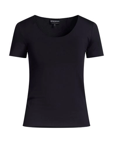 Emporio Armani Viscose Elastane T-shirt - Navy