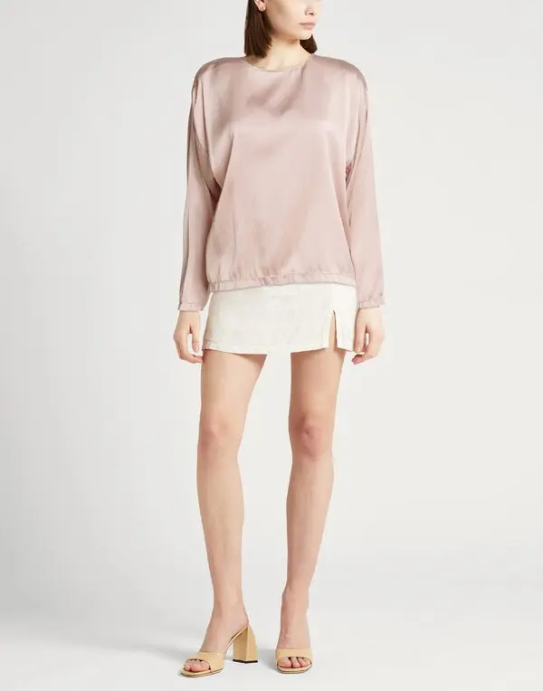 Crossley Top Blush Size Silk, Elastane