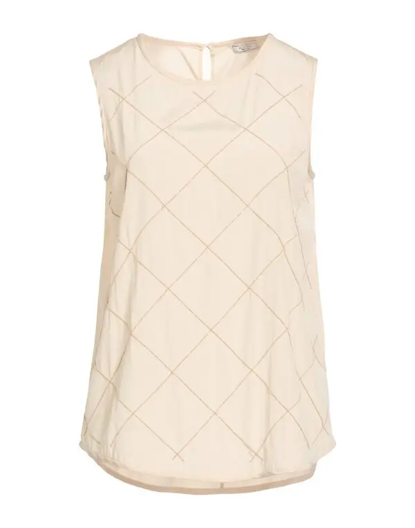 Peserico Top Size Silk, Elastane
