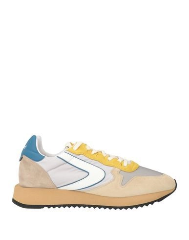 VALSPORT Sneakers Size Leather, Textile Fibers