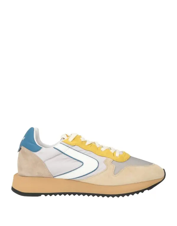 VALSPORT Sneakers Size Leather, Textile Fibers