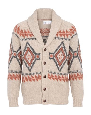 Brunello Cucinelli Cardigan Light Size Alpaca Wool, Polyamide, Wool, Cashmere, Silk