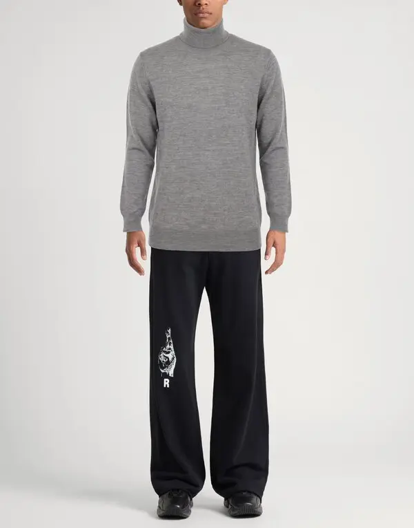 MAISON MARGIELA Turtleneck Size Acrylic, Virgin Wool, Cow Leather