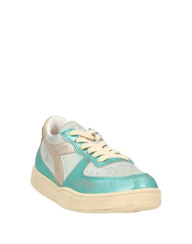 DIADORA Sneakers Turquoise Size Leather - Blue