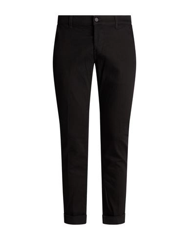 DONDUP Pants Size Cotton, Recycled Cotton, Elastane - Black