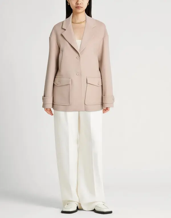 DRUMOHR Coat Size Virgin Wool, Cashmere