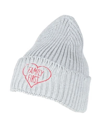 FAMILY FIRST Hat Size Wool, Polyamide, Acrylic - Light Grey