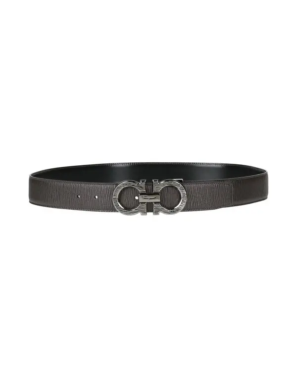 FERRAGAMO Belt Dark Size Calfskin