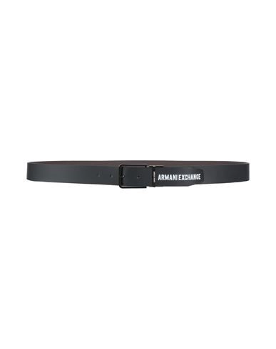 Armani Exchange Belt Midnight Size Cow Leather