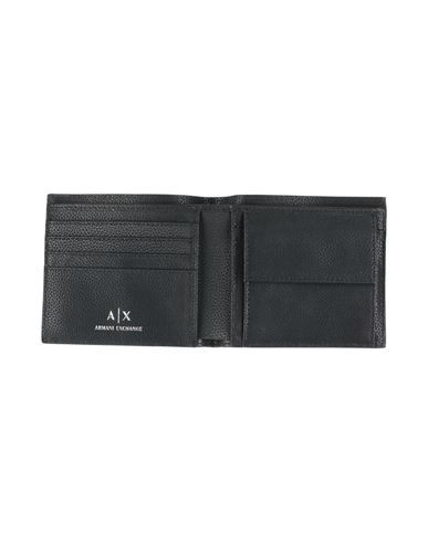 Armani Exchange Wallet Leather Fibre, Polyester, Polyurethane