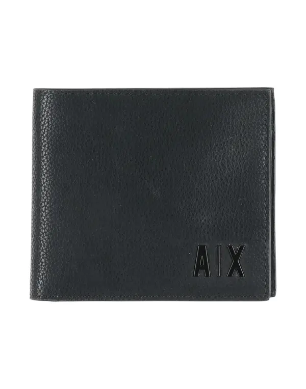 Armani Exchange Wallet Leather Fibre, Polyester, Polyurethane