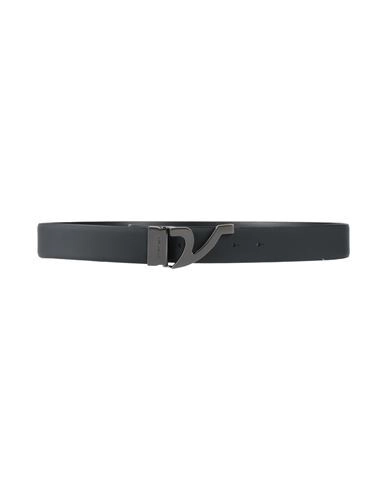 Paul & Shark Belt Midnight Size Cow Leather - Black