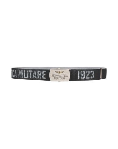 AERONAUTICA MILITARE Belt Size Cotton, Polyamide - Black