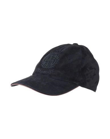 Paul & Shark Baseball Cap In Suede - Blue