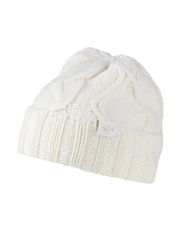 Paul & Shark Hat Ivory Size Virgin Wool
