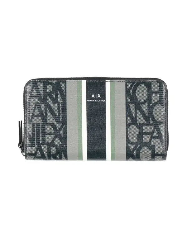 Armani Exchange Wallet Cotton, Polyurethane