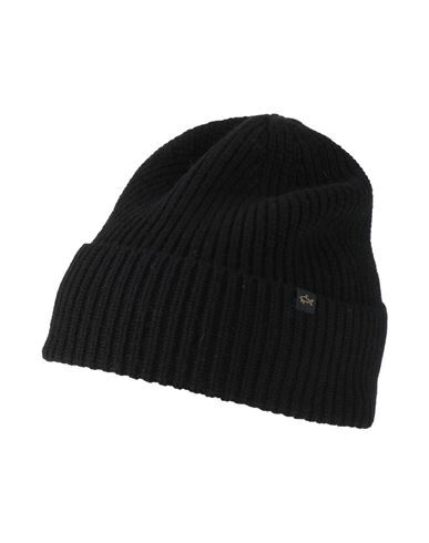 Paul & Shark Hat Burgundy Size Virgin Wool, Cashmere - Black