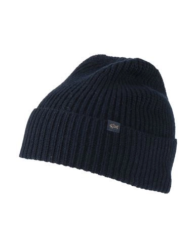 Paul & Shark Hat Burgundy Size Virgin Wool, Cashmere - Navy