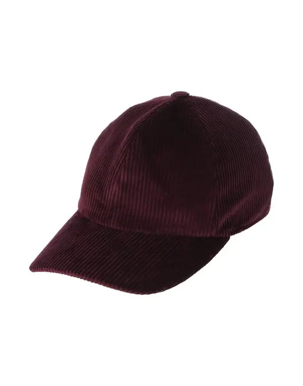 MOORER Hat Plum Size Cotton