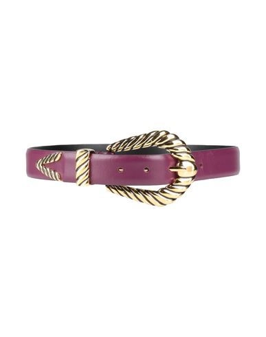 Alberta Ferretti Belt Garnet Size Leather - Red