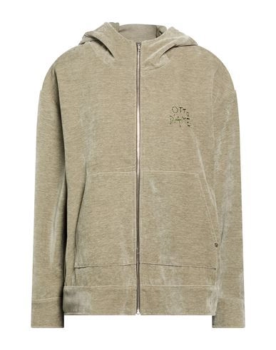 OTTOD'AME Sweatshirt Khaki Size Polyester, Elastane
