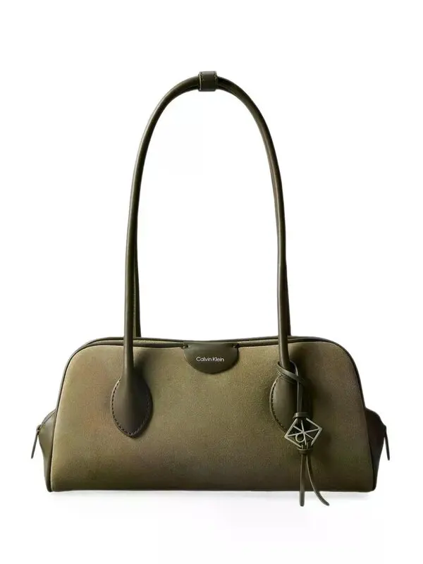 Calvin Klein Suede-panelled Shoulder Bag