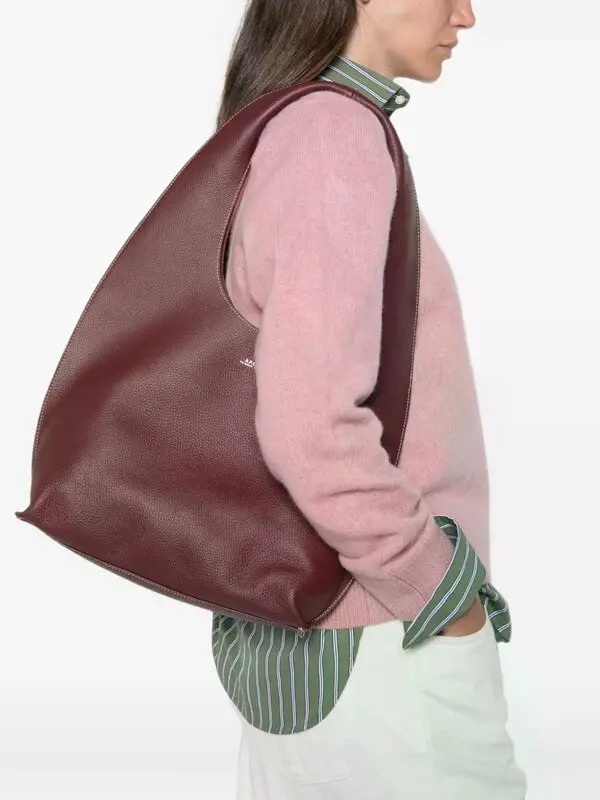 A.p.c. Grainy Leather Shoulder Bag
